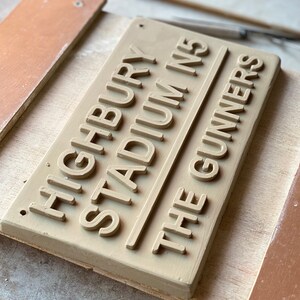 Arsenal-highbury Stadium-the Gunners-london Street Sign-football Sign ...