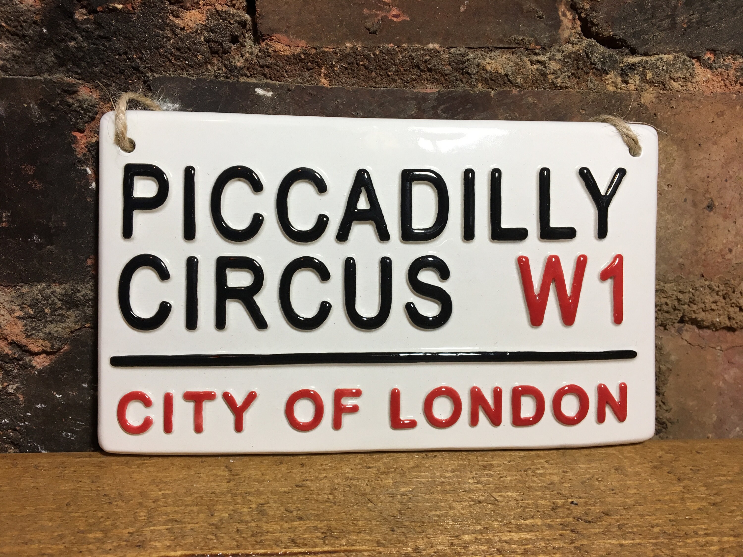 PICCADILLY Circus-city of London-london Street Sign-london Signs ...