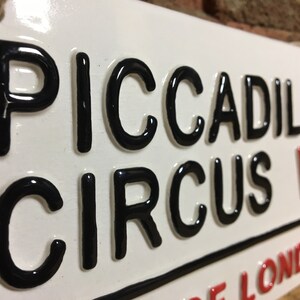 PICCADILLY Circus-city of London-london Street Sign-london Signs ...