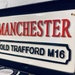 MANCHESTER United-football Sign-old Trafford-football Street - Etsy