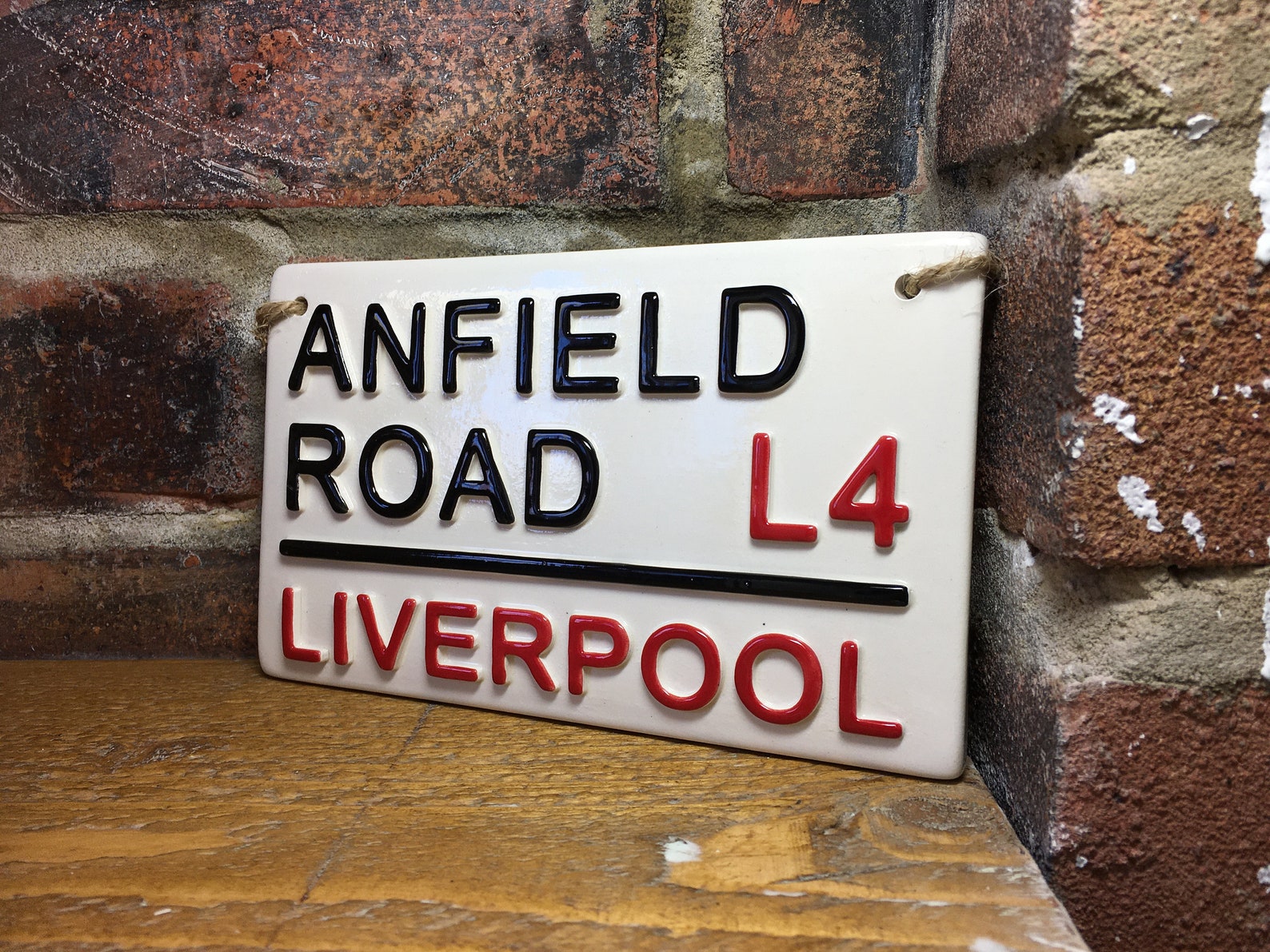 Liverpool-anfield Road-football Sign-london Street | Etsy UK