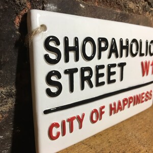 SHOPAHOLIC Street-shopping Gift-teenager-bedroom Decor-gifts for Her ...