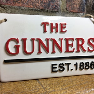 ARSENAL-THE Gunners-highbury Stadium-london Street Sign-football Sign ...