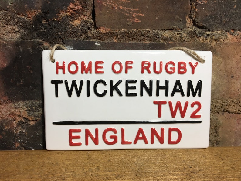 HOME OF RUGBY-Twickenham-Rugby-Sports Gifts-London Street | Etsy