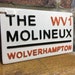 Wolverhampton-the Molineux-football Street Sign-london Street Sign ...
