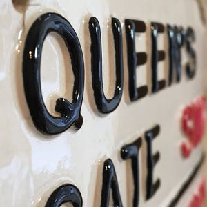 QUEENS Gate-city of London-london Street Sign-london Tourist-british ...