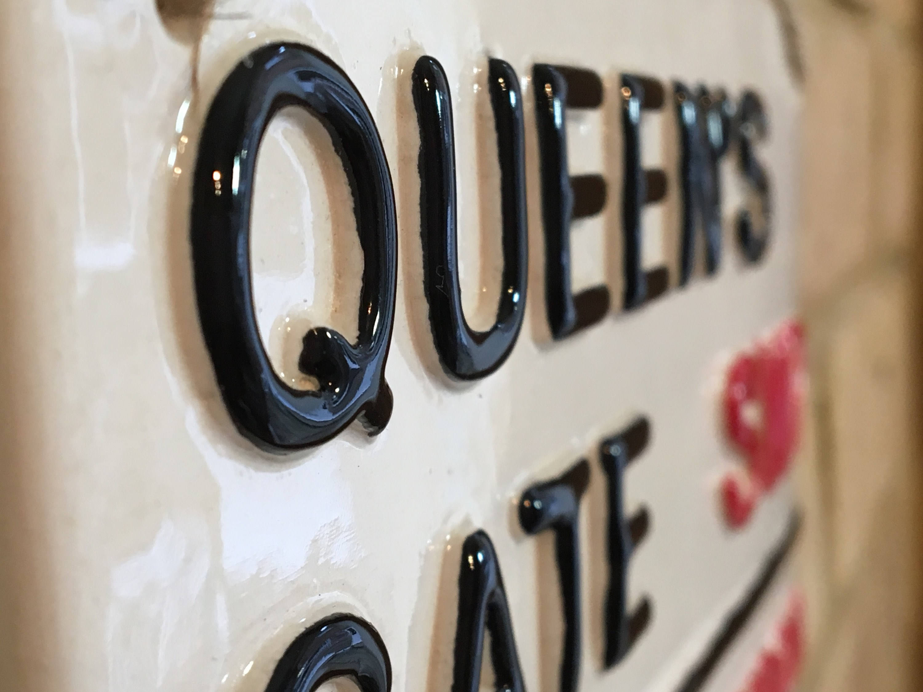 QUEENS Gate-city of London-london Street Sign-london | Etsy