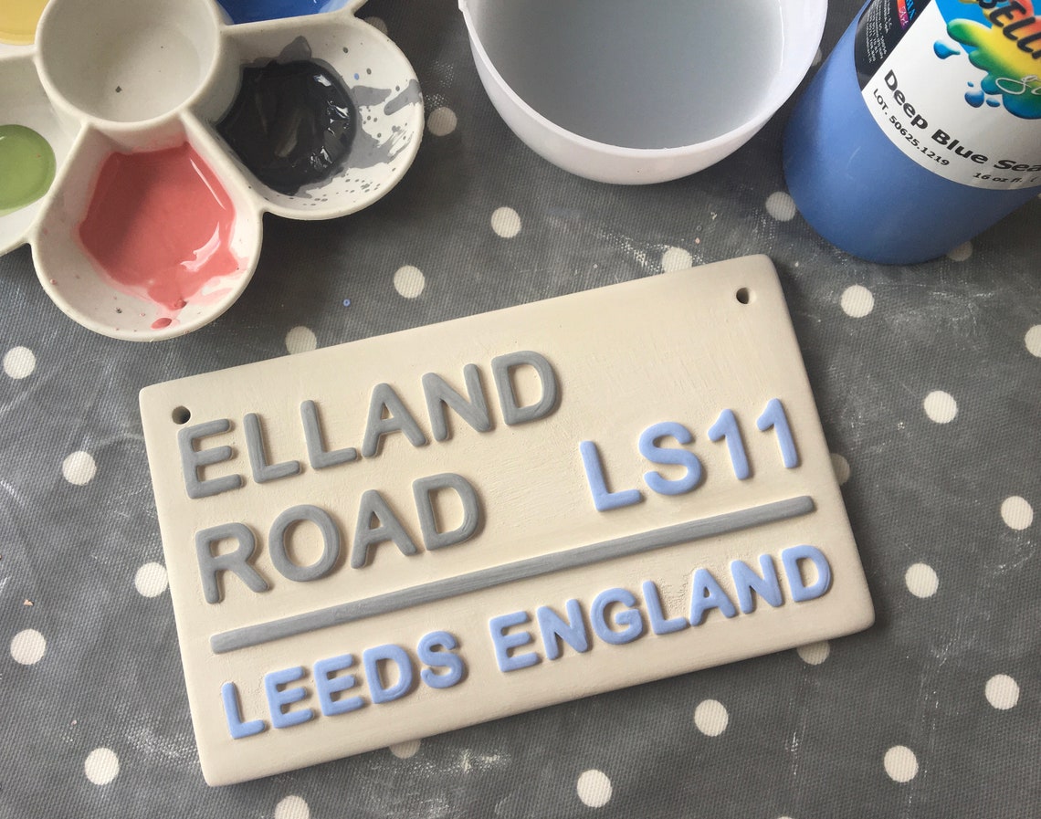LEEDS-Elland Road-Football Street Sign-London Street | Etsy