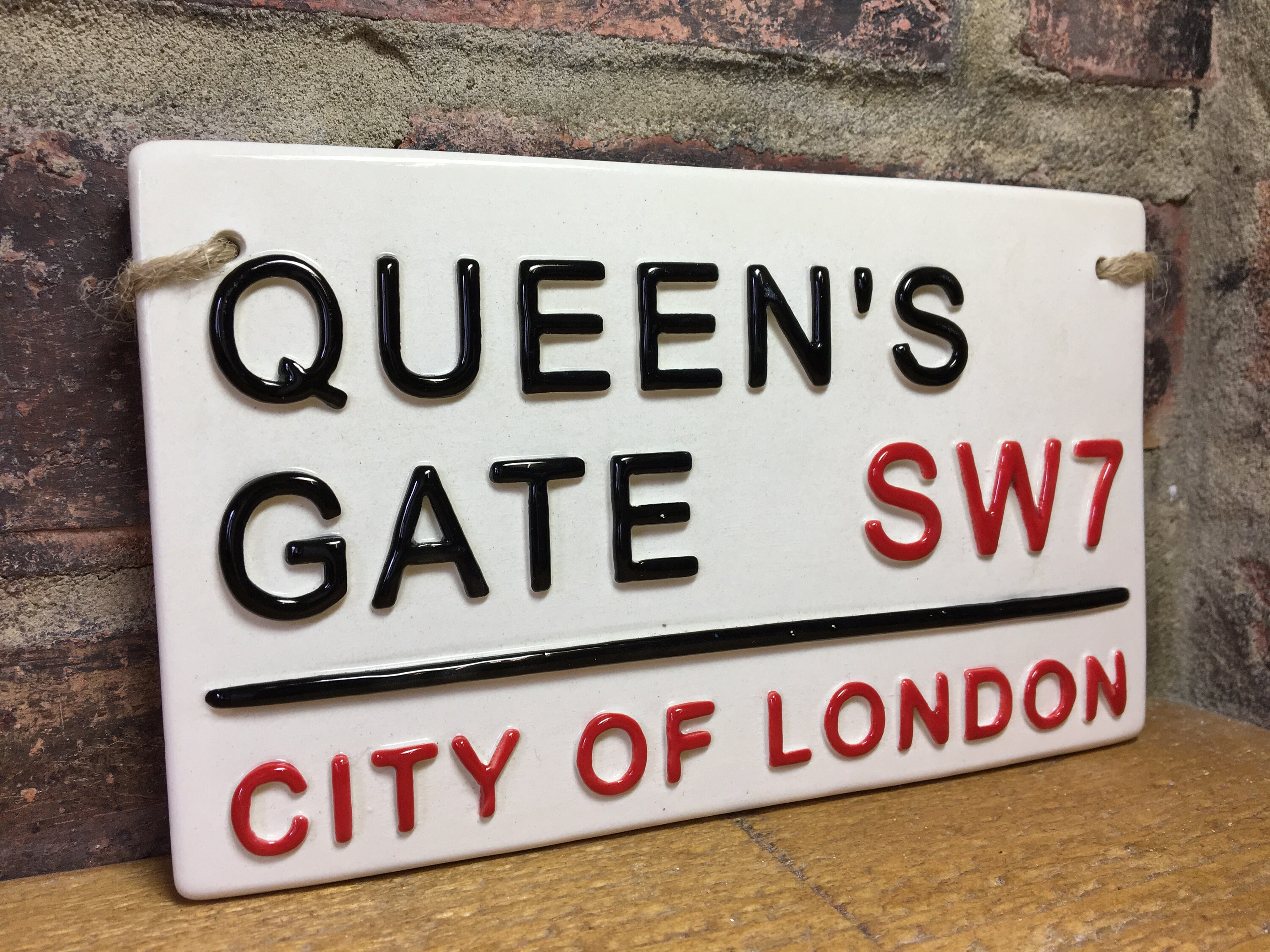 QUEENS Gate-city of London-london Street Sign-london | Etsy