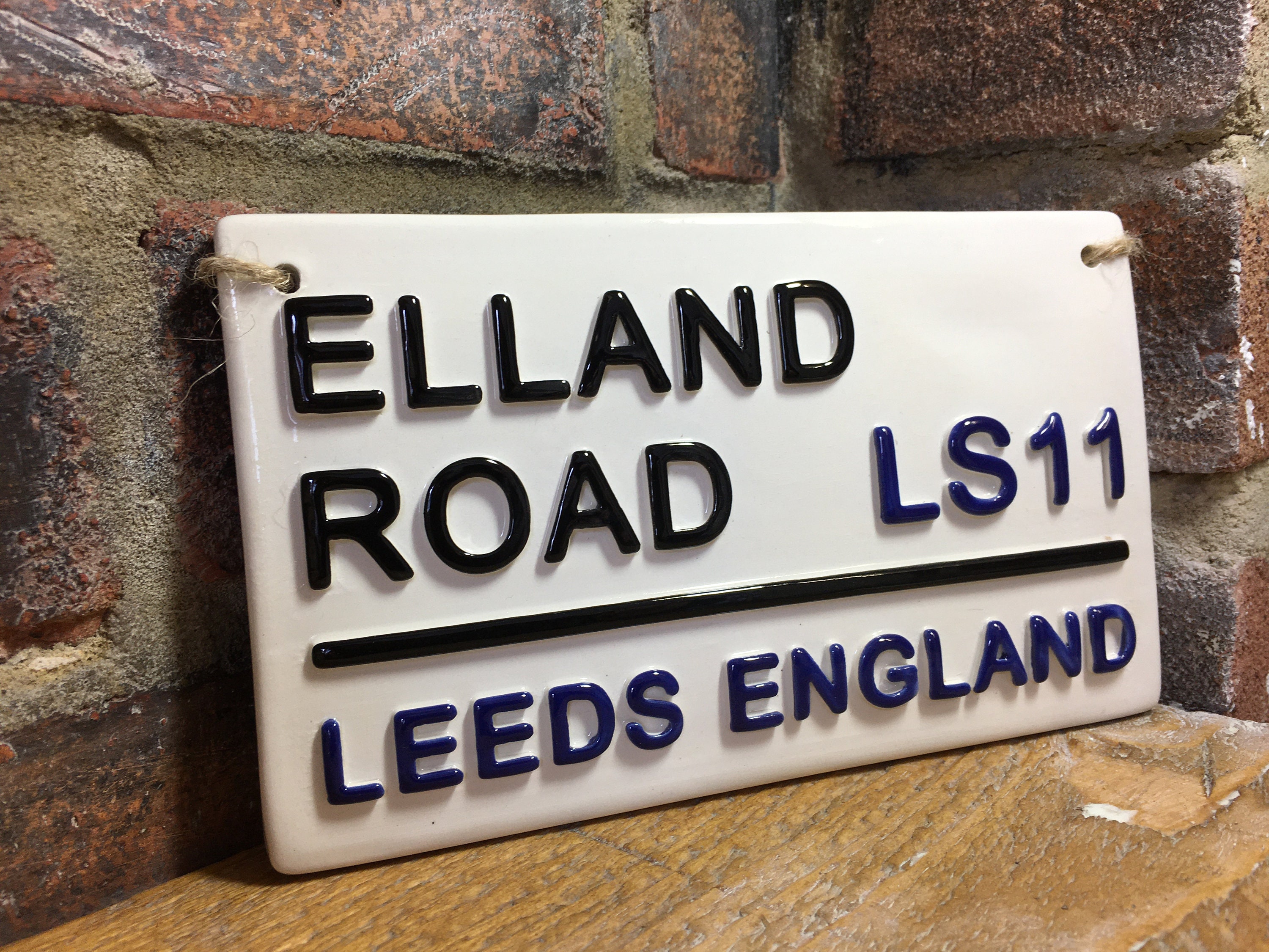 Leeds-elland Road-football Street Sign-london Street | Etsy UK