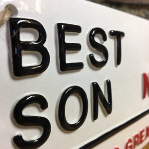 BEST Son-worlds Greatest Son-london Street Sign-number One Son-love You ...