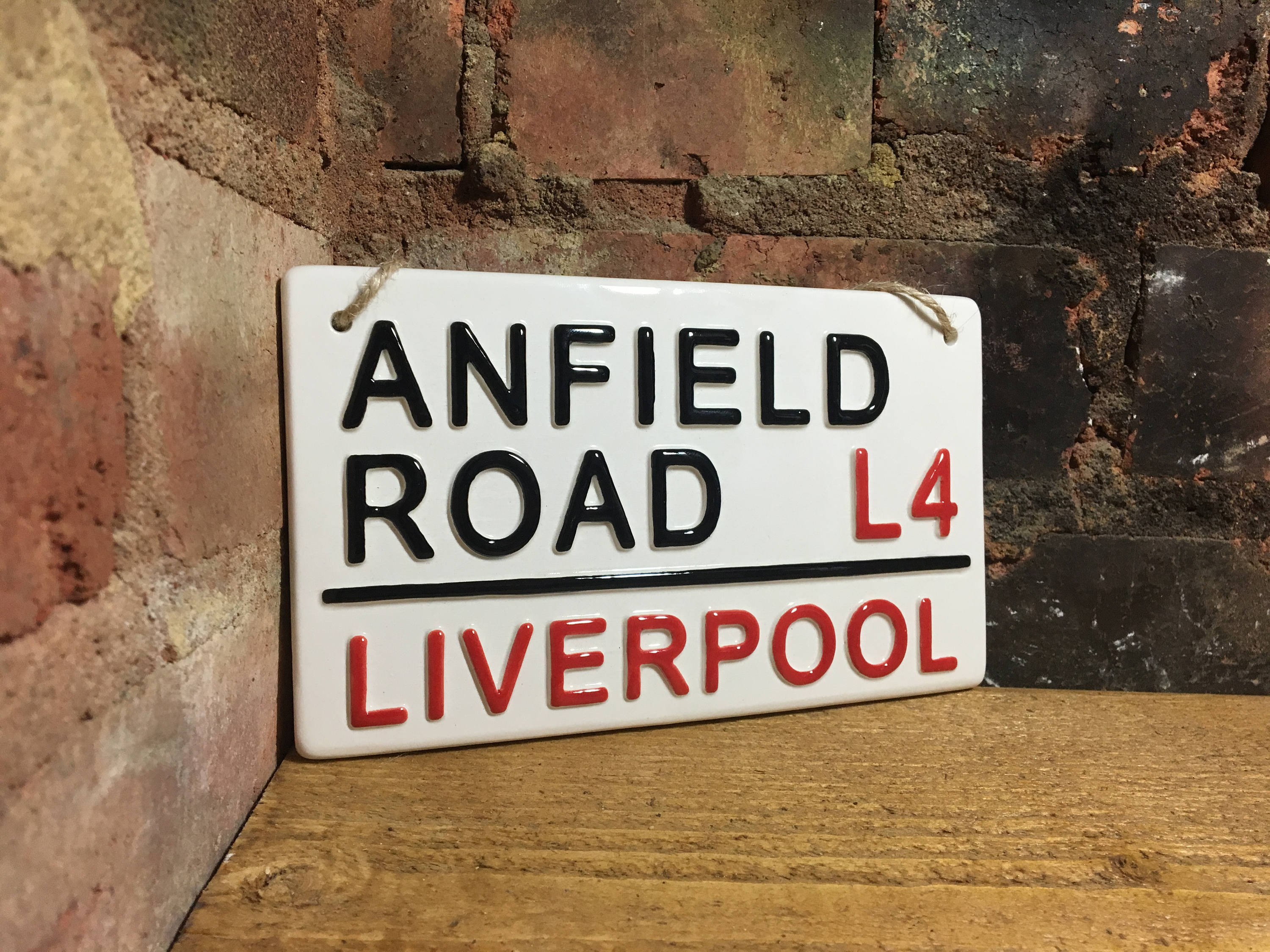 LIVERPOOL-Anfield Road-Football Sign-London Street | Etsy