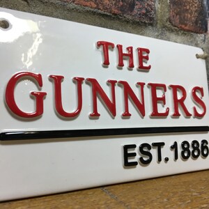 ARSENAL-THE Gunners-highbury Stadium-london Street Sign-football Sign ...