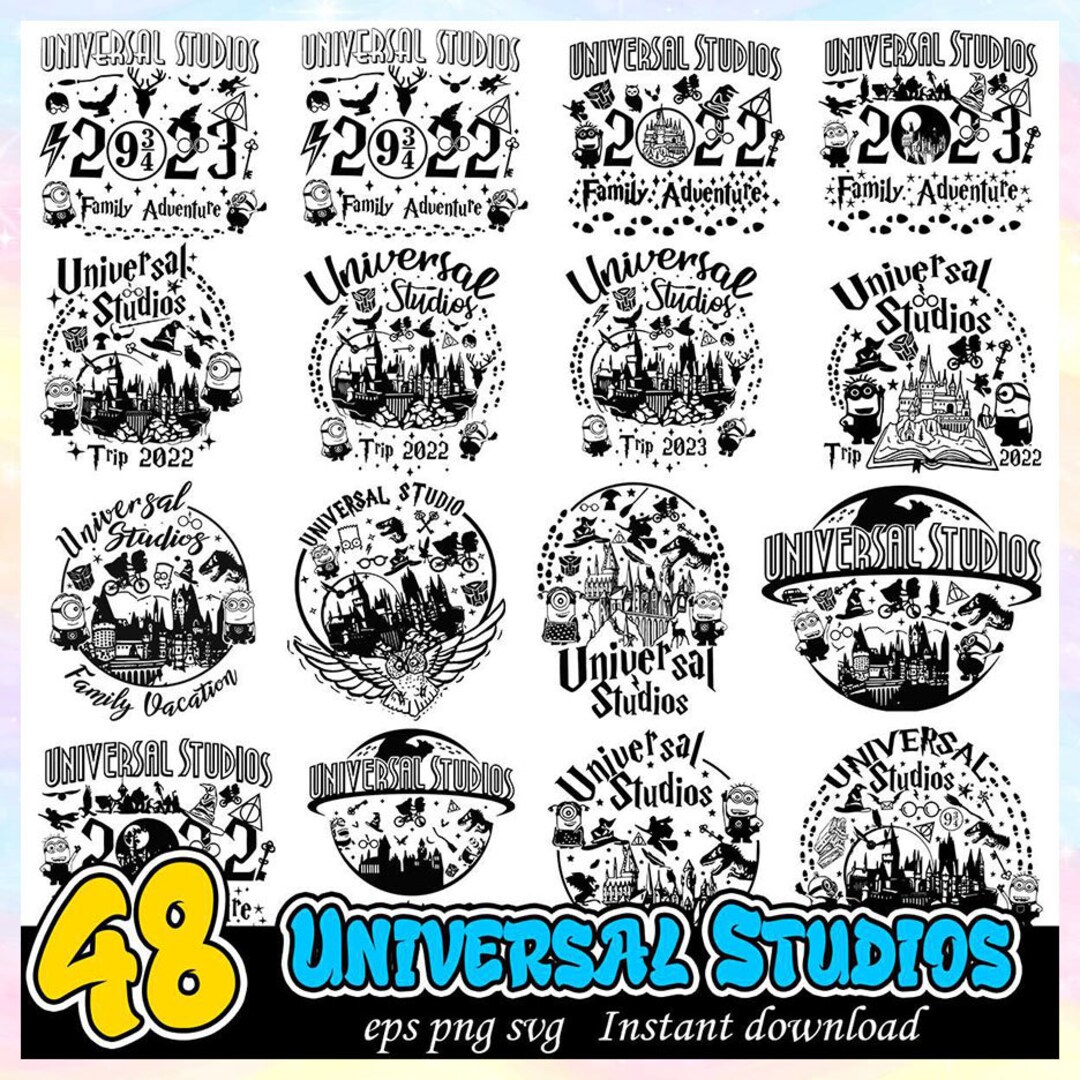 Universal Studios Svg, Family Trip Universal Studios Svg, Universal ...