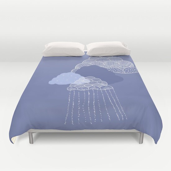 Clouds Duvet Cover Sky Bedding Twin Full King Queen Bedroom | Etsy