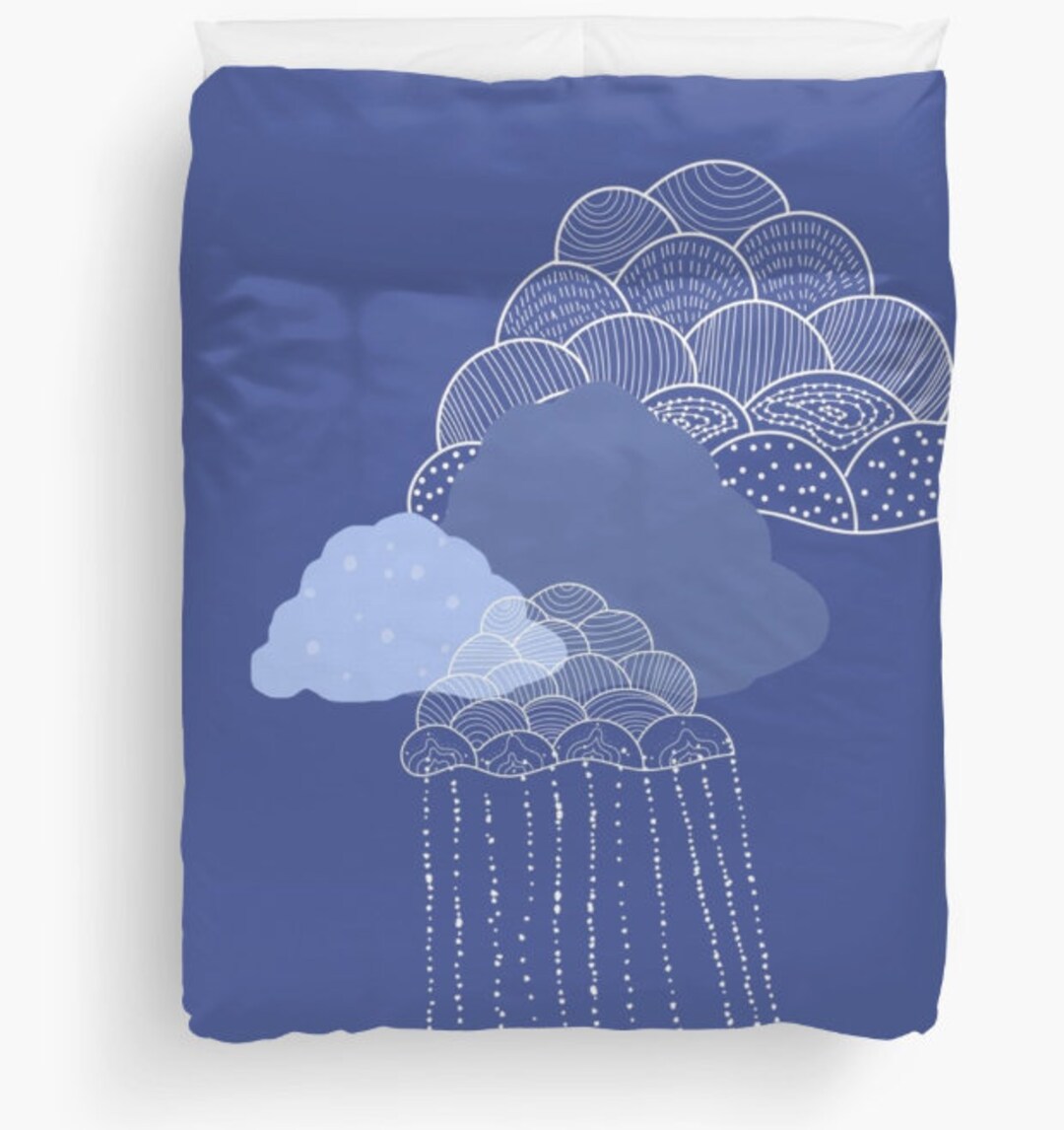 Clouds Duvet Cover Sky Bedding Twin Full King - Etsy