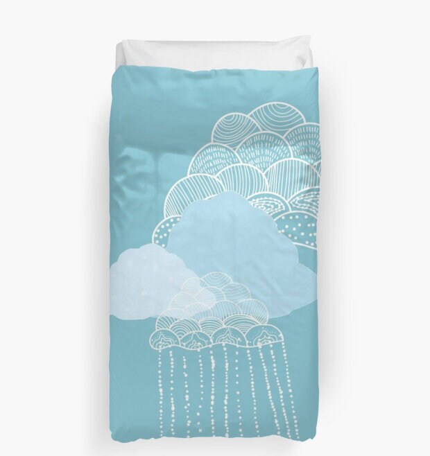 Clouds Duvet Cover Sky Bedding Twin Full King Queen Bedroom | Etsy