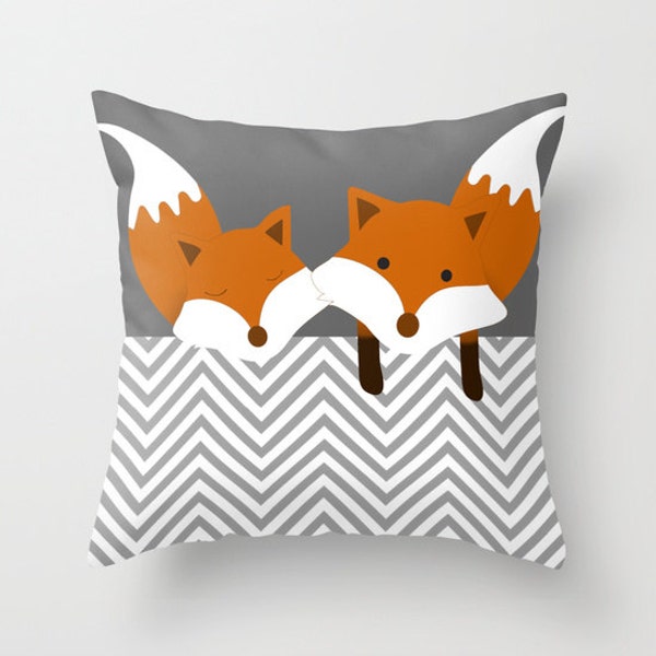 Fox Pillow - Etsy
