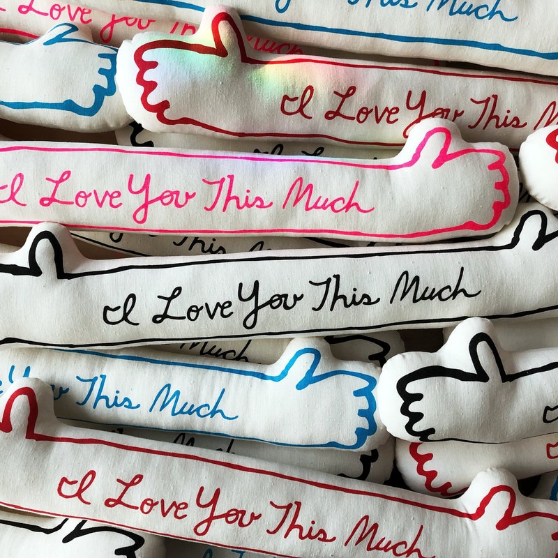 I Love You Face Plush - Etsy