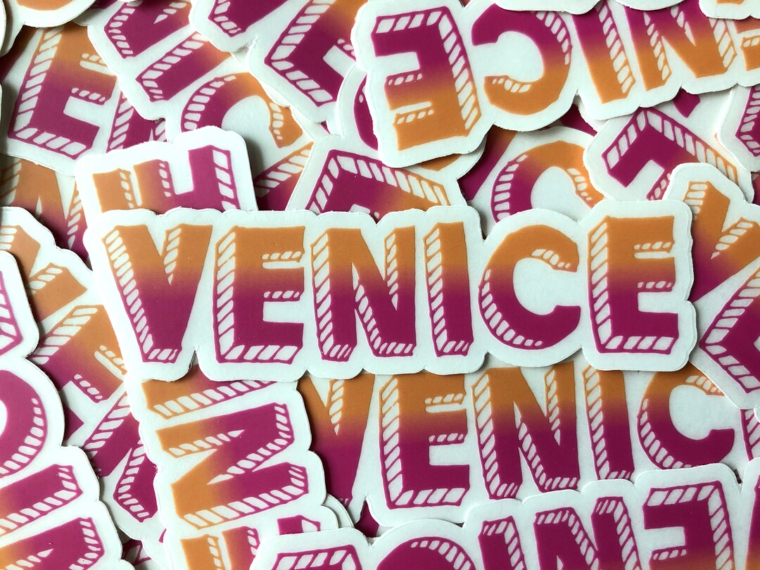 Venice Sticker - Etsy