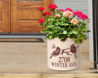 Personalized 2 Gallon Crock Pot 5 Colors Available - Etsy