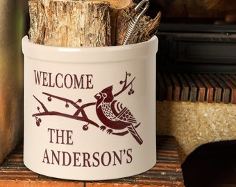 Personalized 2 Gallon Crock Pot 4 Colors Available - Etsy