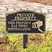 Video Camera Surveillance Private Property Yard Sign Security Warning ...