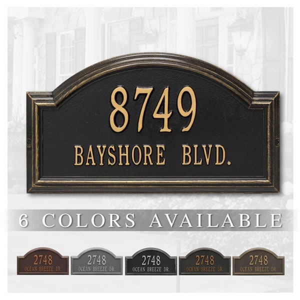 Address Plaque - Etsy