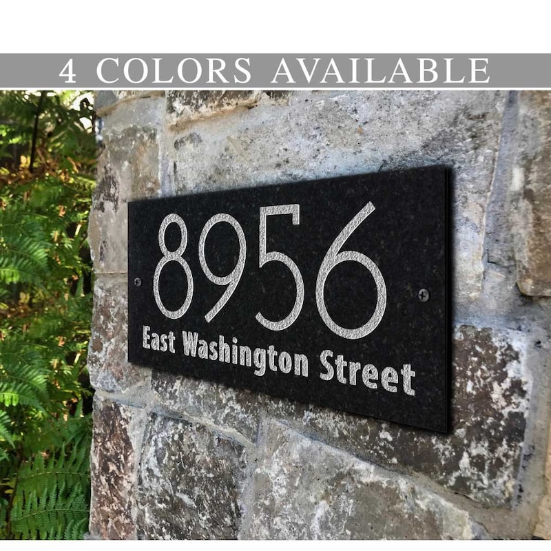 Address Plaque - Etsy