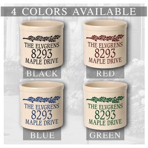 Personalized 2 Gallon Crock Pot 4 Colors Available - Etsy