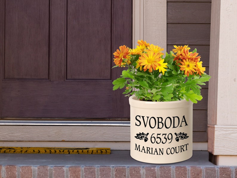 Personalized 2 Gallon Crock Pot 4 Colors Available - Etsy