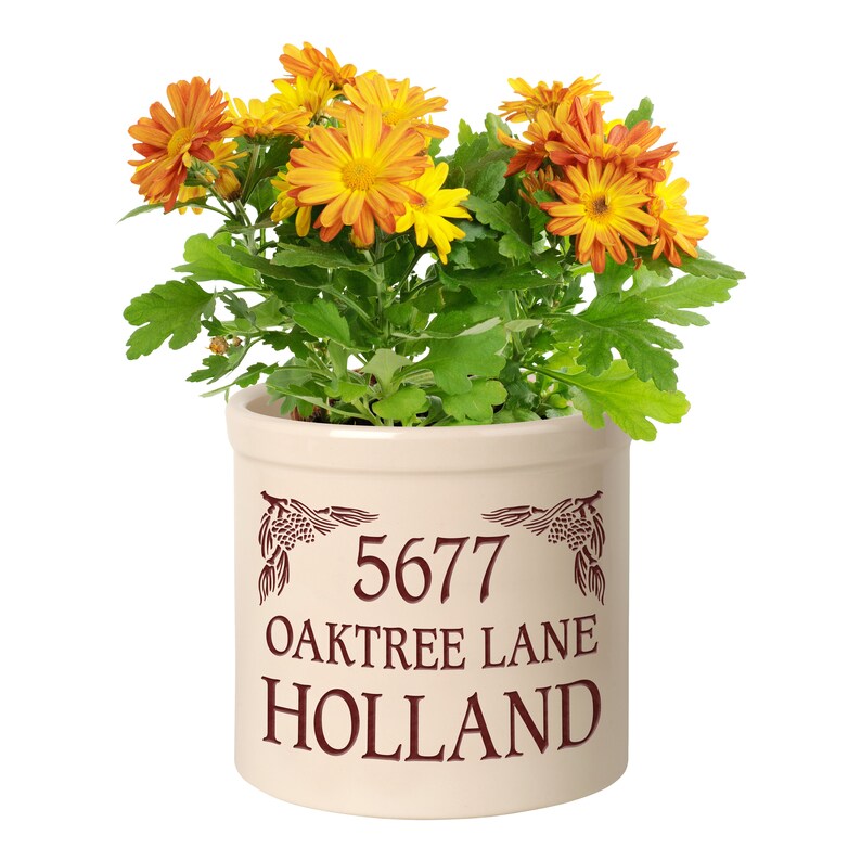 Personalized 2 Gallon Crock Pot 4 Colors Available - Etsy