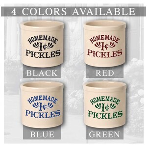 Friends TV Show Replica Pickles Jar, Monica's Kitchen Crock, Handmade ...