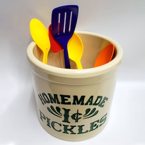 Friends TV Show Replica Pickles Jar, Monica's Kitchen Crock, Handmade ...
