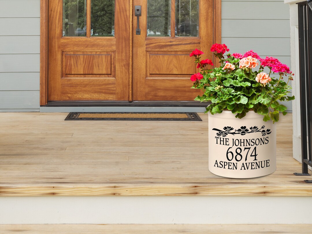 Personalized 2 Gallon Crock Pot 4 Colors Available - Etsy