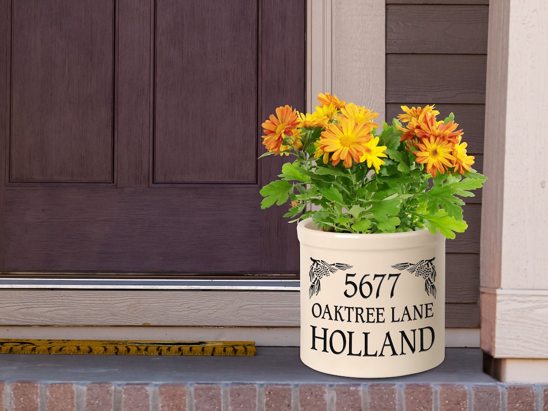 Personalized 2 Gallon Crock Pot 4 Colors Available - Etsy