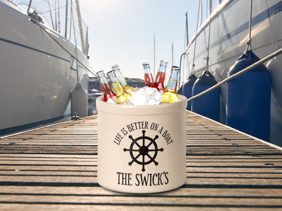 Personalized 2 Gallon Crock Pot 4 Colors Available - Etsy