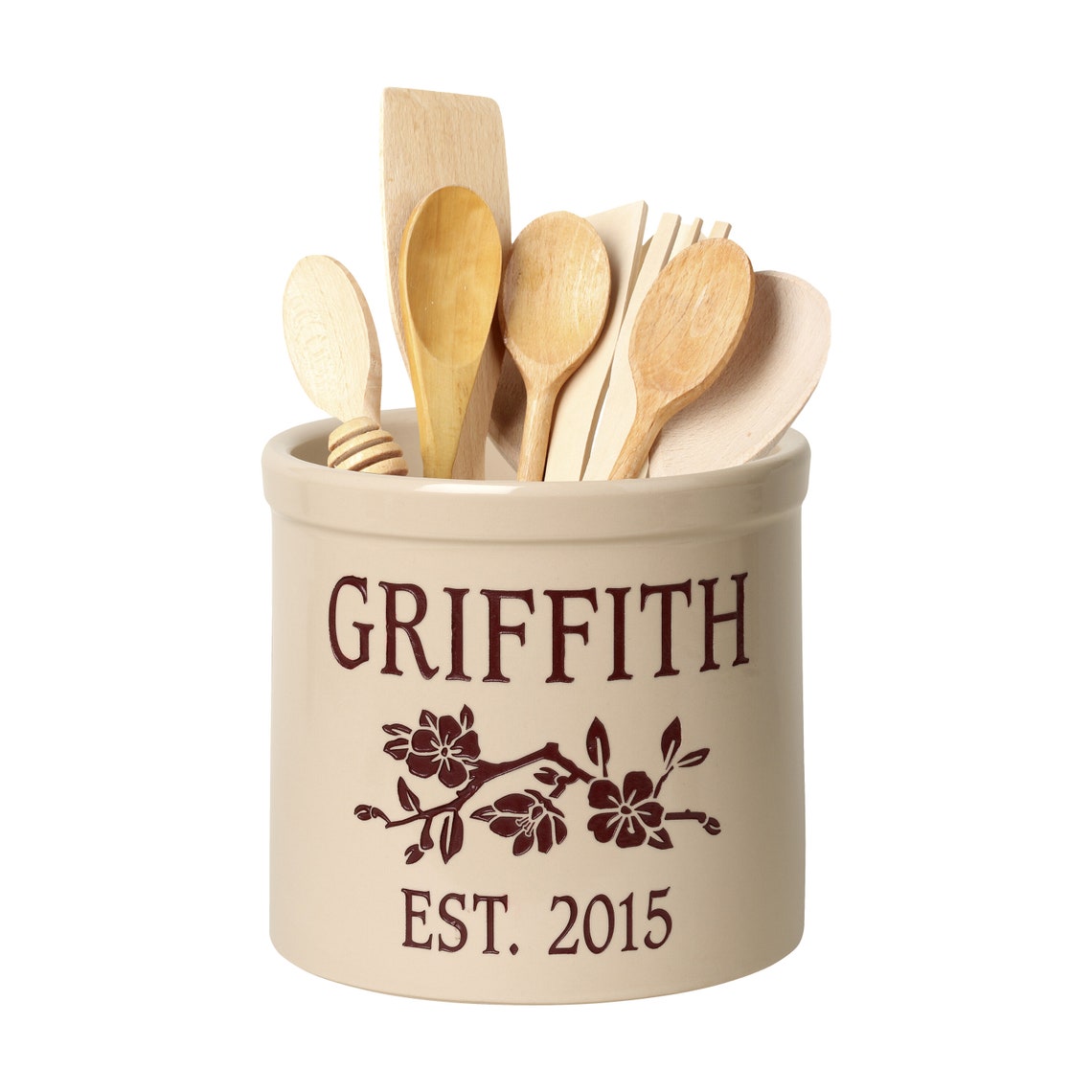 Personalized 2 Gallon Crock Pot 4 Colors Available - Etsy