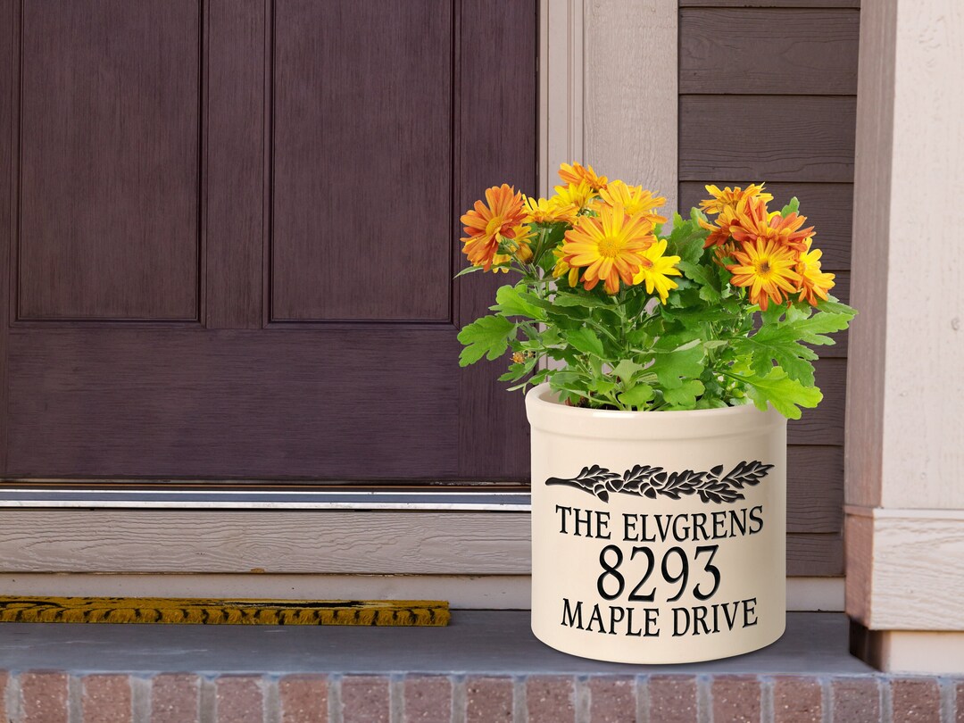 Personalized 2 Gallon Crock Pot 4 Colors Available - Etsy