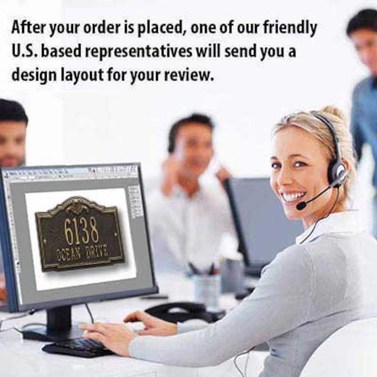 Metal Address Plaque THE GATEWOOD Plaque. Display Your Address - Etsy