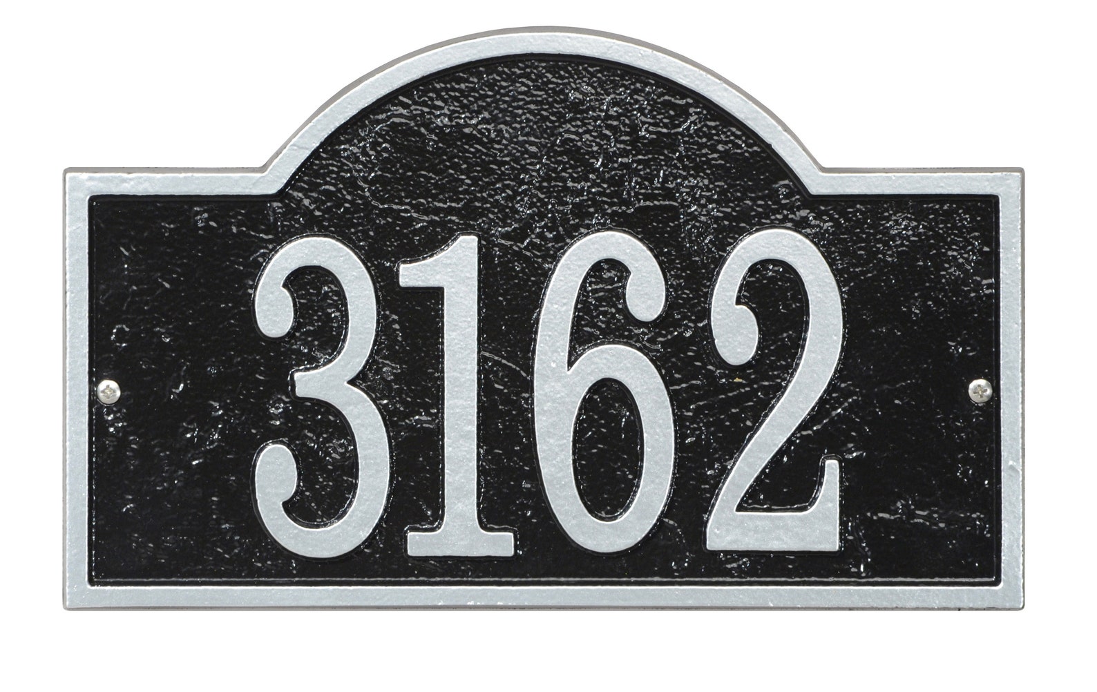 Personalized Metal Address Plaques Cast With Arch Top. Four - Etsy