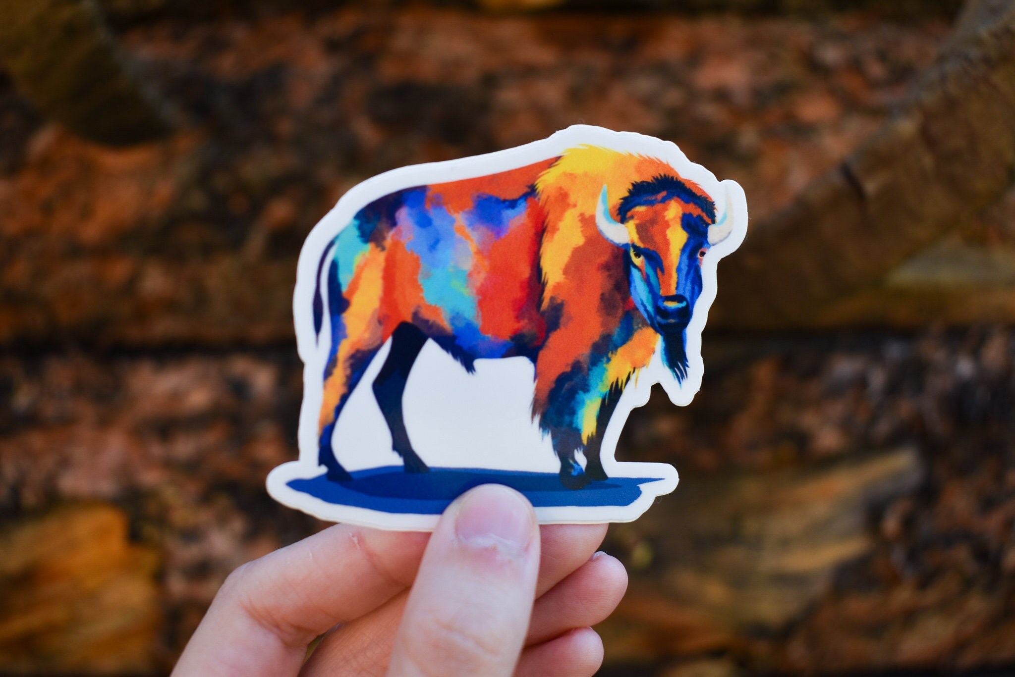 Bison Sticker Bison Decal Buffalo Sticker Buffalo Decal | Etsy