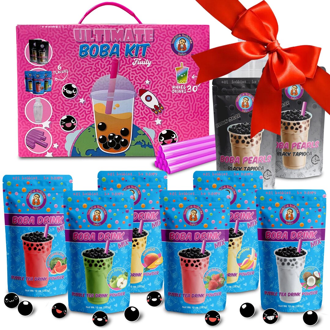 The NEW Original Ultimate Premium Boba / Bubble Tea Party Kit D.I.Y ...