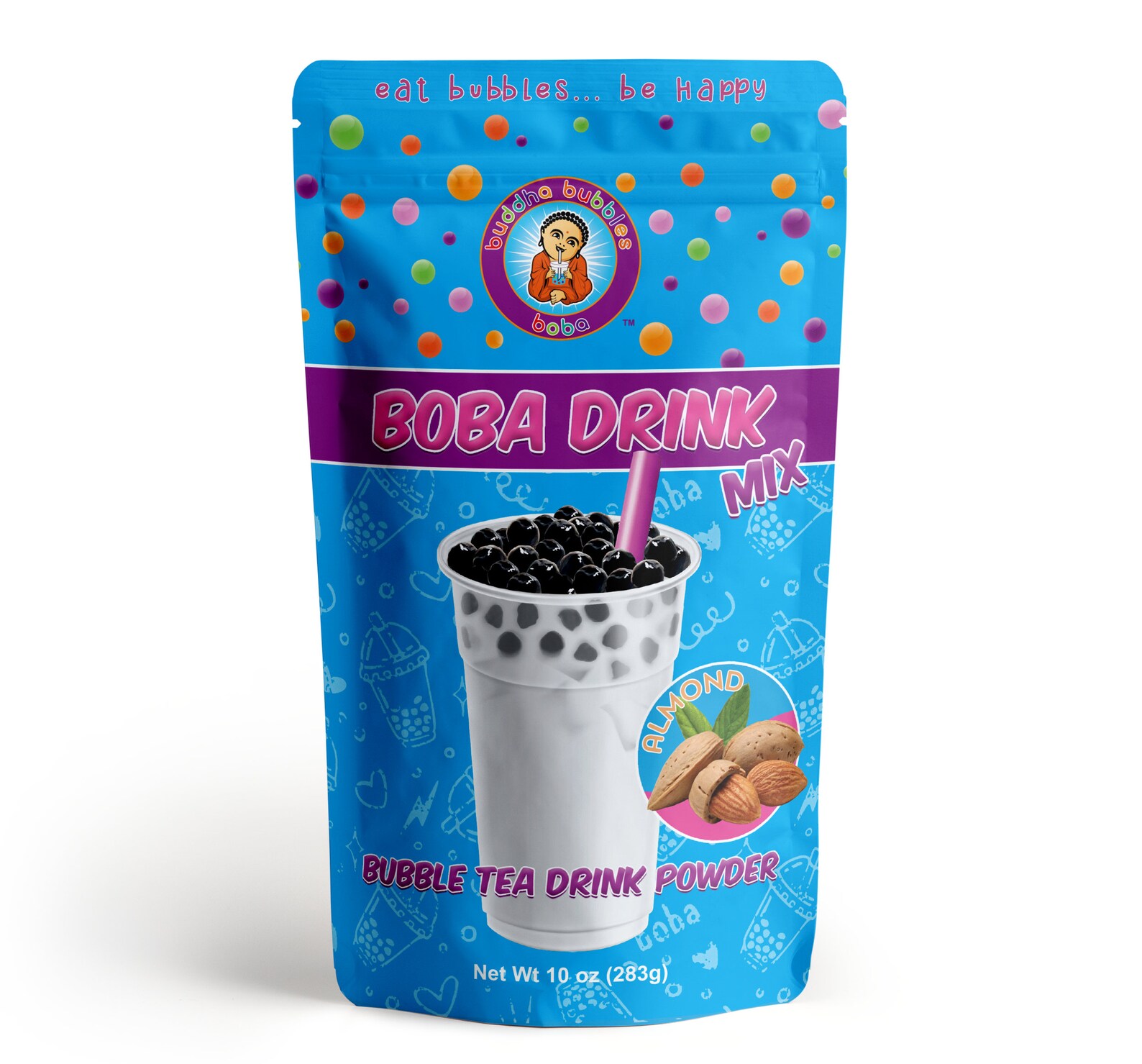 Almond Boba / Bubble Tea Drink Mix Powder by Buddha Bubbles - Etsy