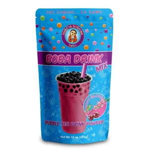 CHERRY BLOSSOM SAKURA Boba / Bubble Tea Drink Mix Powder by Buddha ...