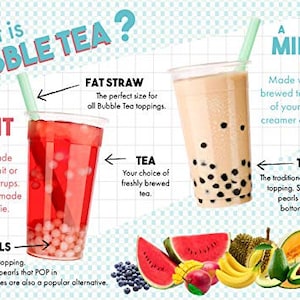 Almond Boba / Bubble Tea Drink Mix Powder by Buddha Bubbles - Etsy