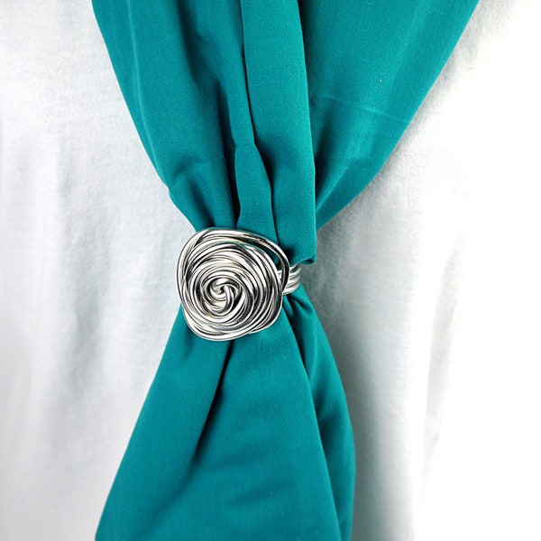 Scarf Jewelry - Etsy