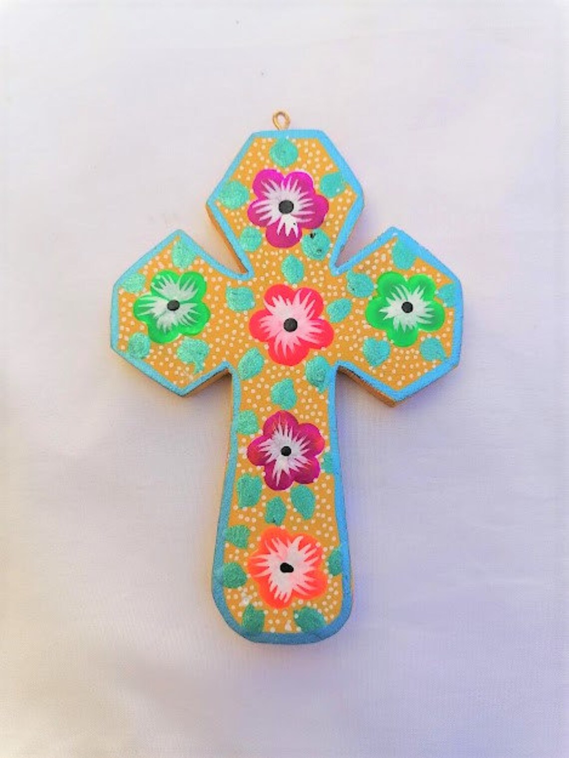 Wood Cross Alebrije Cross Mexican Cross Mexican Wood Cross - Etsy