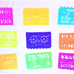 10 Pack Banner, Happy Birthday Multicolor Banners, More Than 40 Feet ...