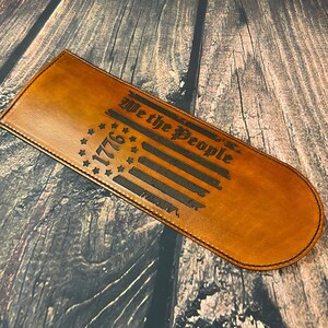 We the People Leather Motorcycle Fender Panel Bib for Harley Davidson - Etsy